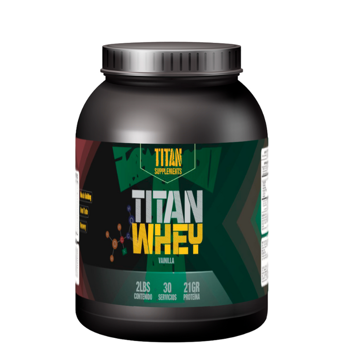 Proteína Titan Whey 2 lbs - Titan Supplements- – Golden Nutrition